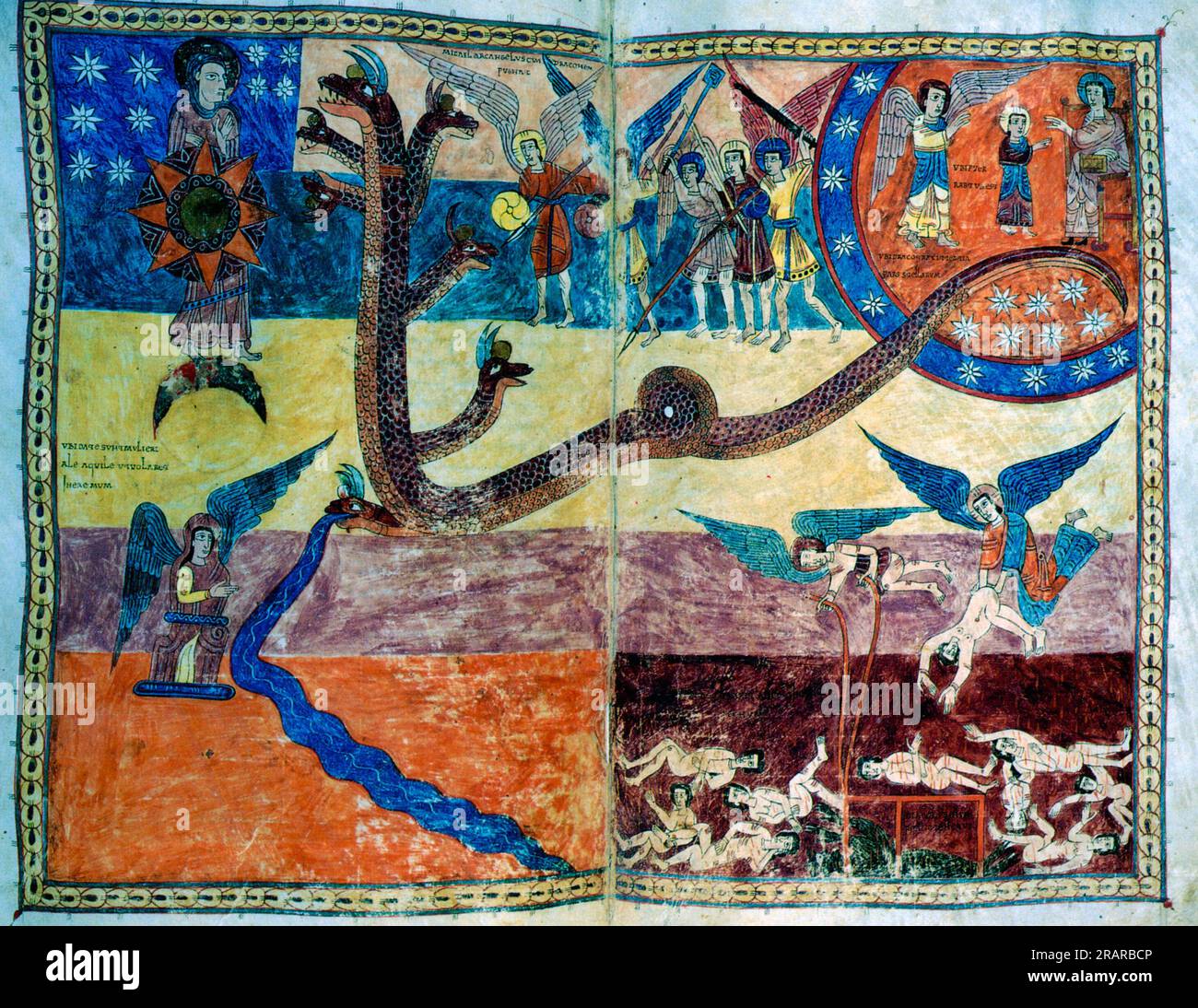 The woman garbed by the sun and the dragon 975 by Ende Stock Photo - Alamy