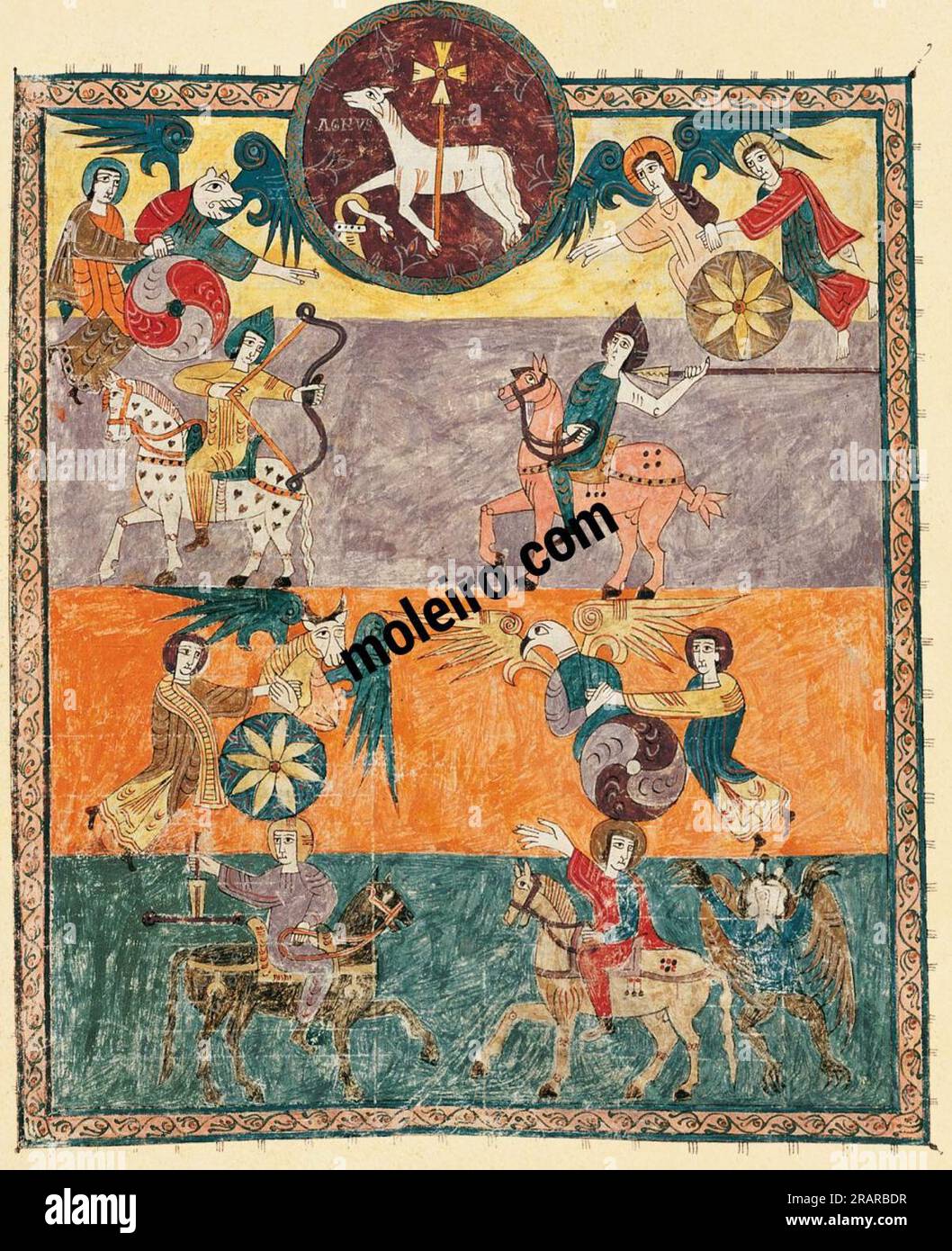 First four seals hi-res stock photography and images - Alamy