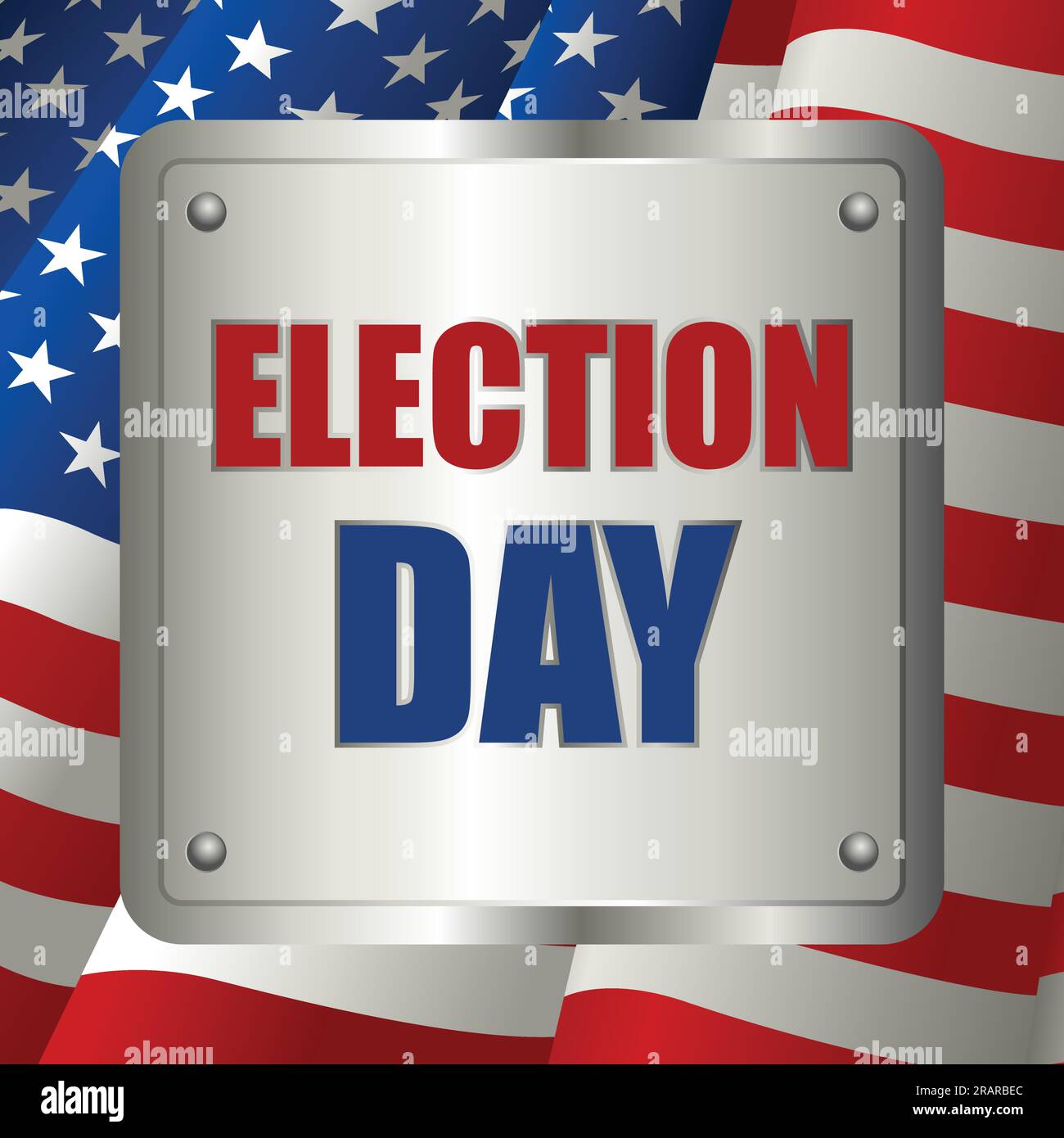 Election day Stock Vector Images - Alamy