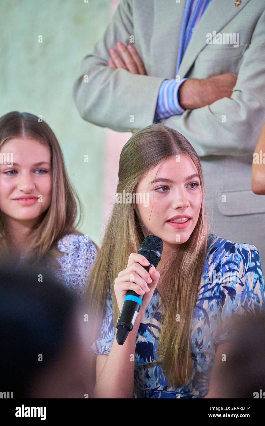 Caldes de Malavella. Spain. 20230705, Princess Sofia attends ...