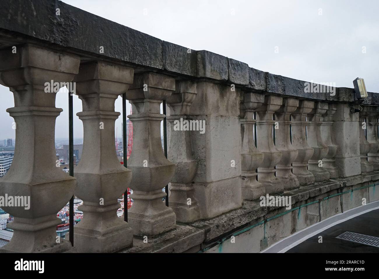 Exterior design and decoration of European Captivating concrete balcony ...