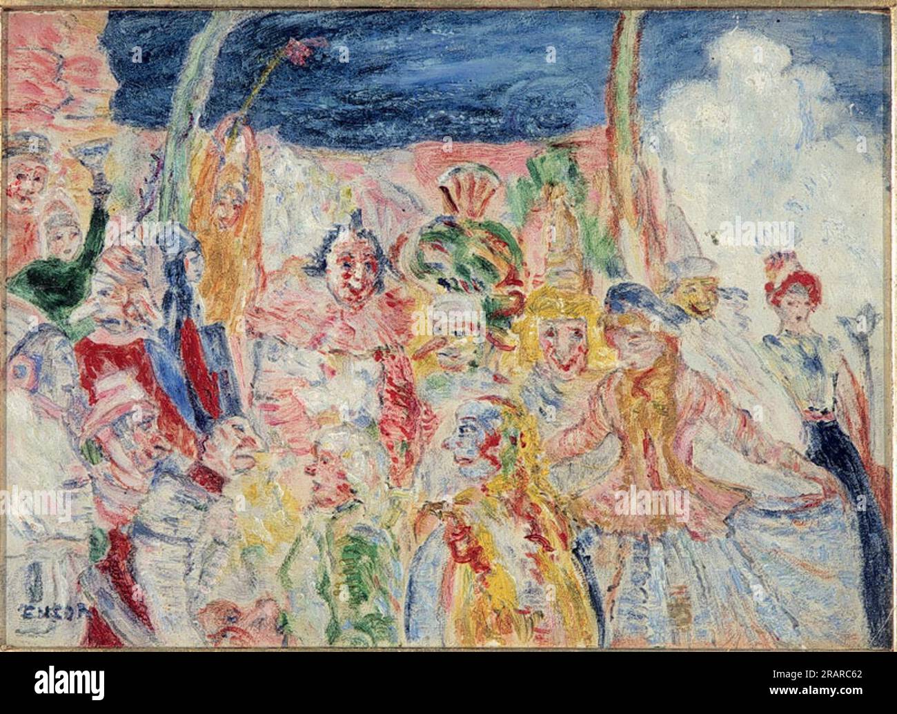 James ensor painting hi-res stock photography and images - Alamy