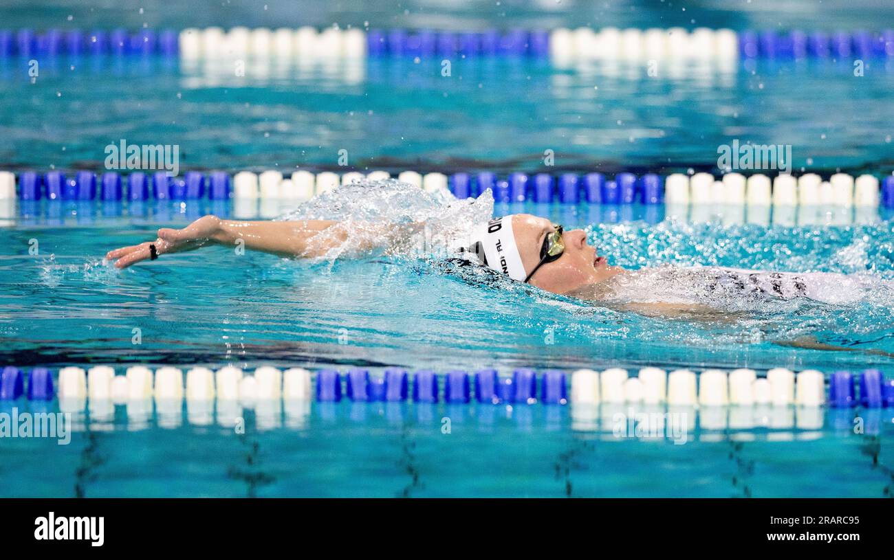 EINDHOVEN - Sharon van Rouwendaal during a swimming training in the ...