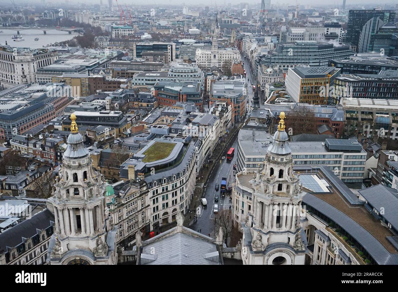 Exterior architecture and design of Top aerial view of London cityscape ...