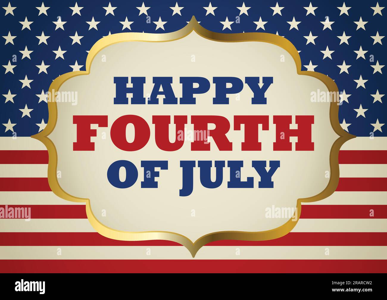 United States of America Fourth Of July symbol Stock Vector Image & Art ...