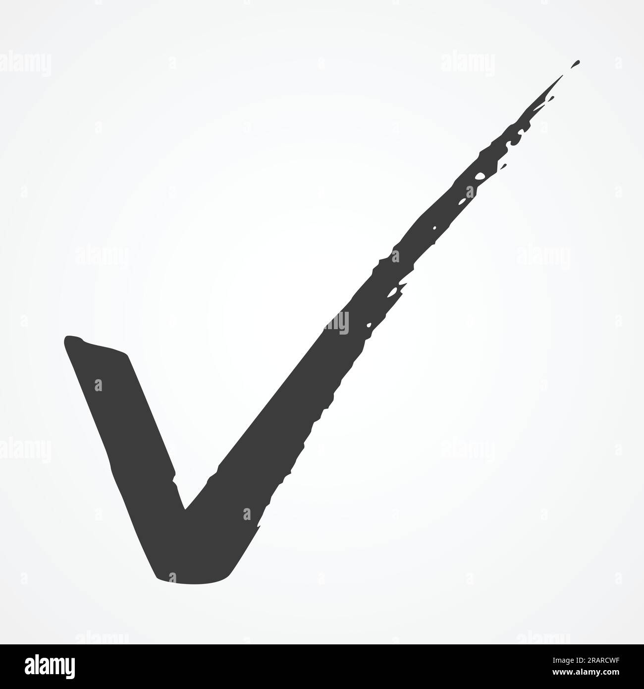 Graphic illustration of a check mark Stock Vector Image & Art - Alamy