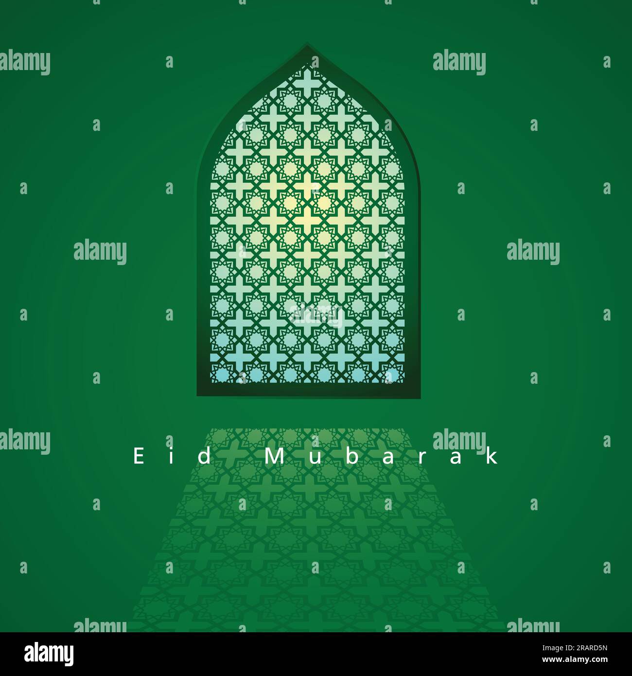 Islam ramadhan window icon Stock Vector Images - Alamy