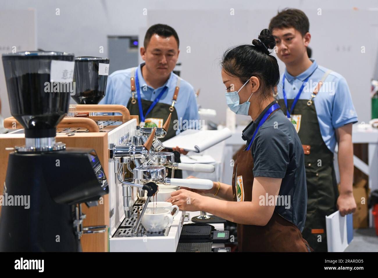 Barista competition hi-res stock photography and images - Alamy