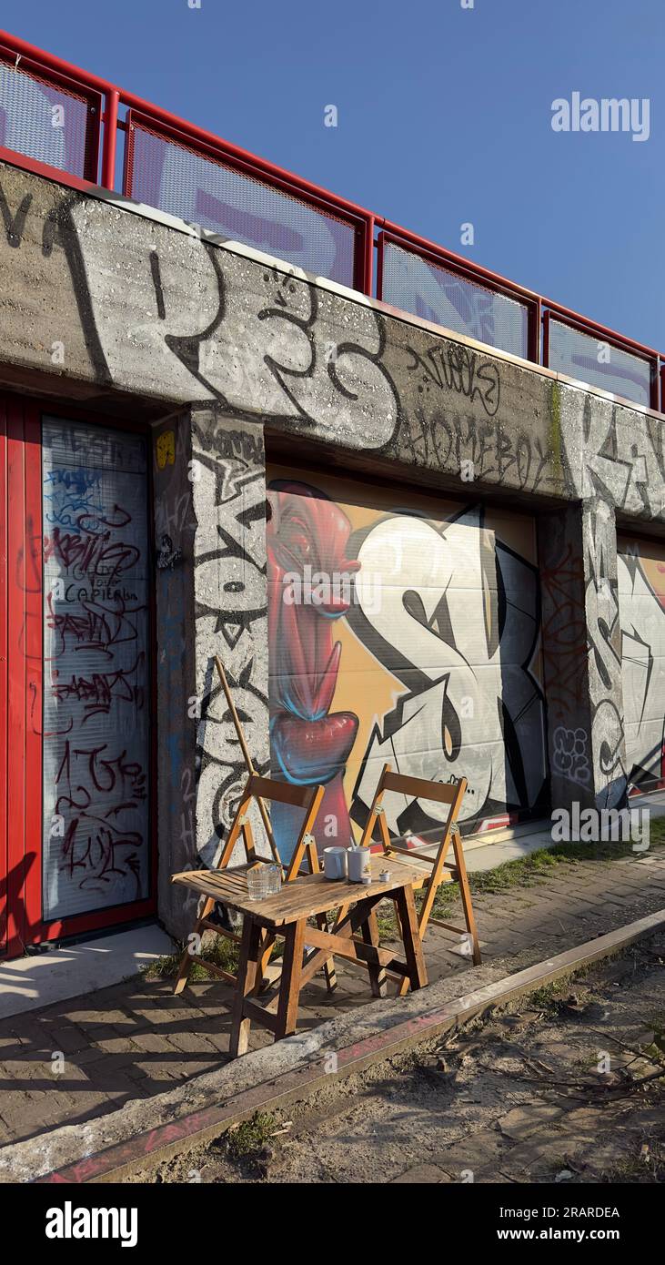 Street art museum at the ndsm hi-res stock photography and images - Alamy
