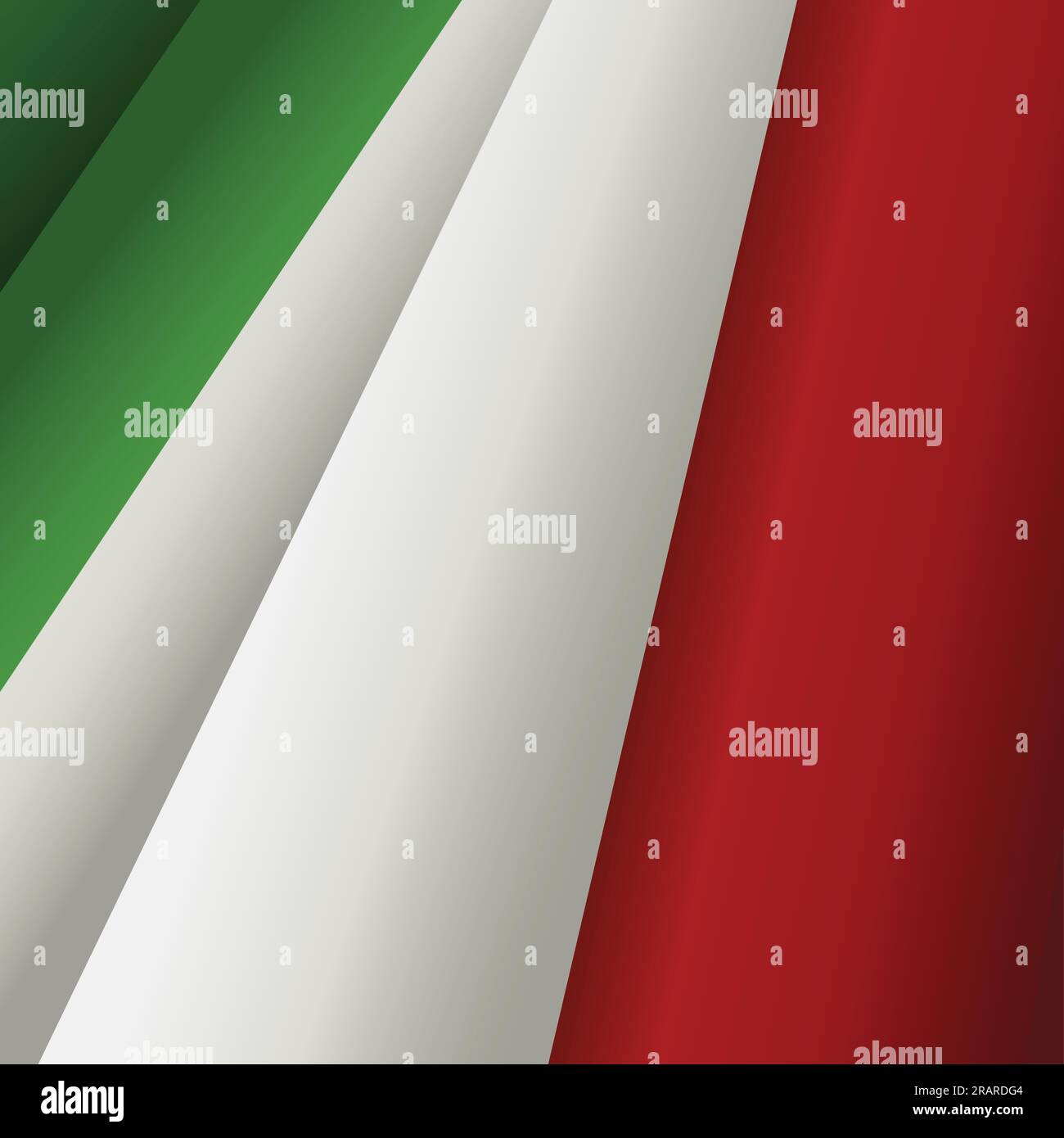 Illustration of waving Italian flag Stock Vector Image & Art - Alamy