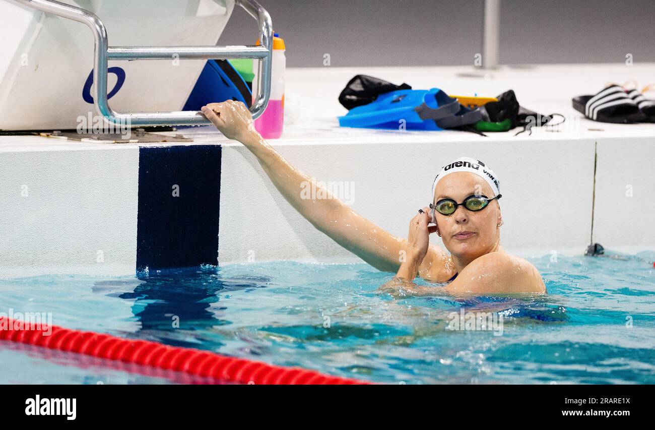 EINDHOVEN - Sharon van Rouwendaal during a swimming training in the ...
