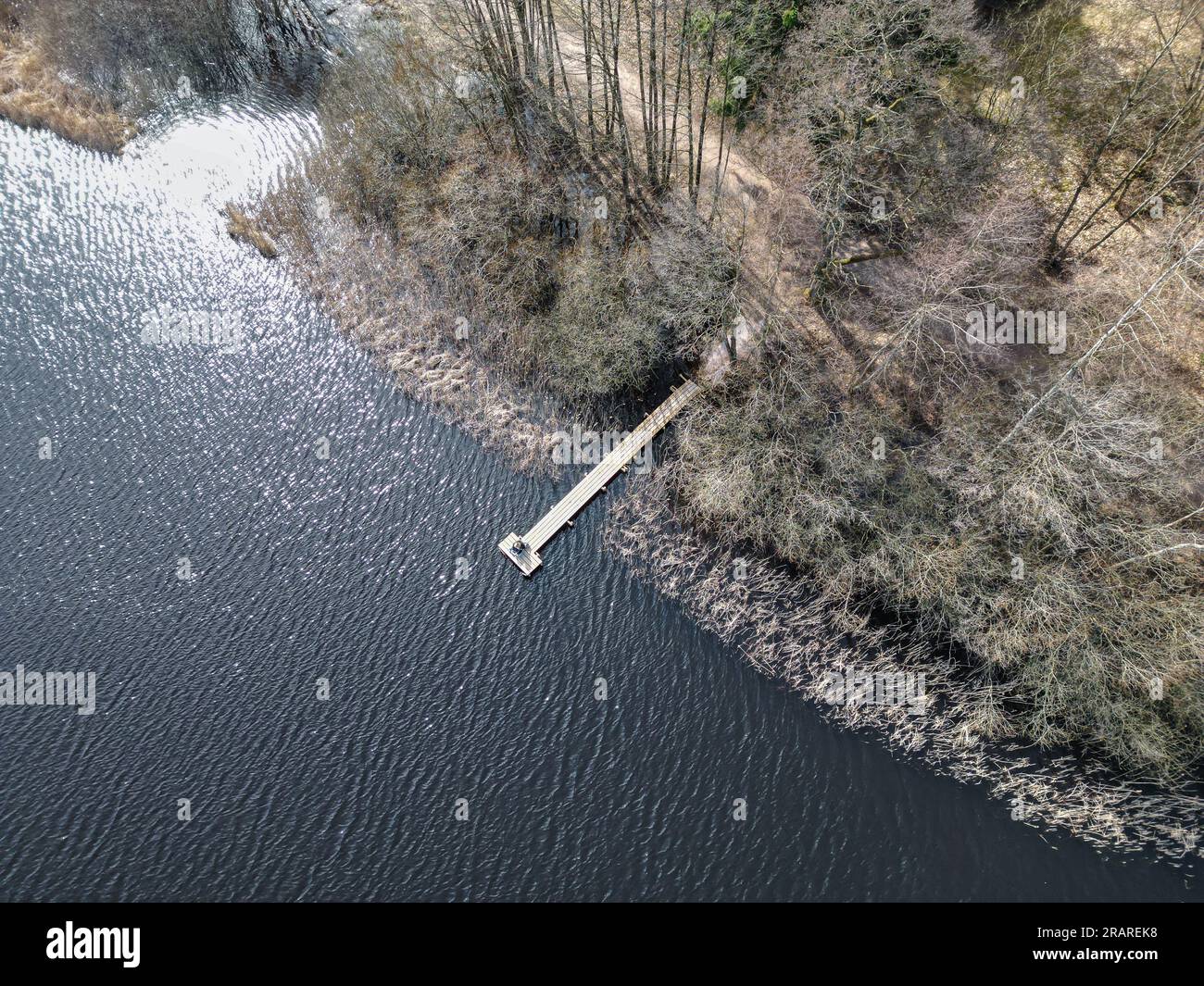 Overhead wooden bridge hi-res stock photography and images - Alamy