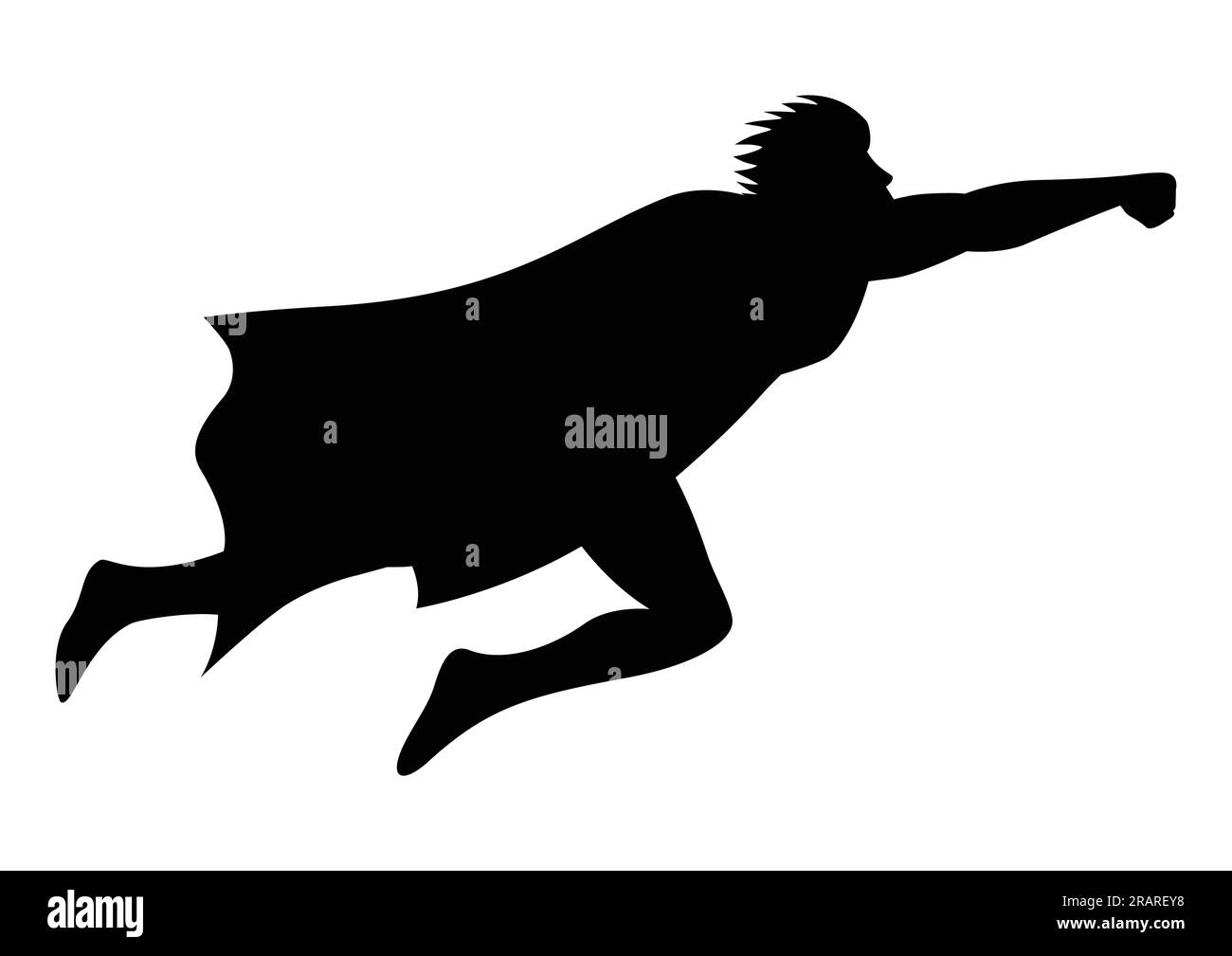 Hero superhero a Black and White Stock Photos & Images - Alamy