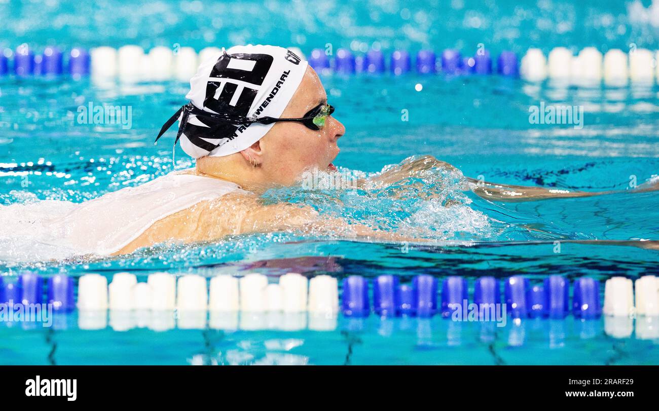 EINDHOVEN - Sharon van Rouwendaal during a swimming training in the ...