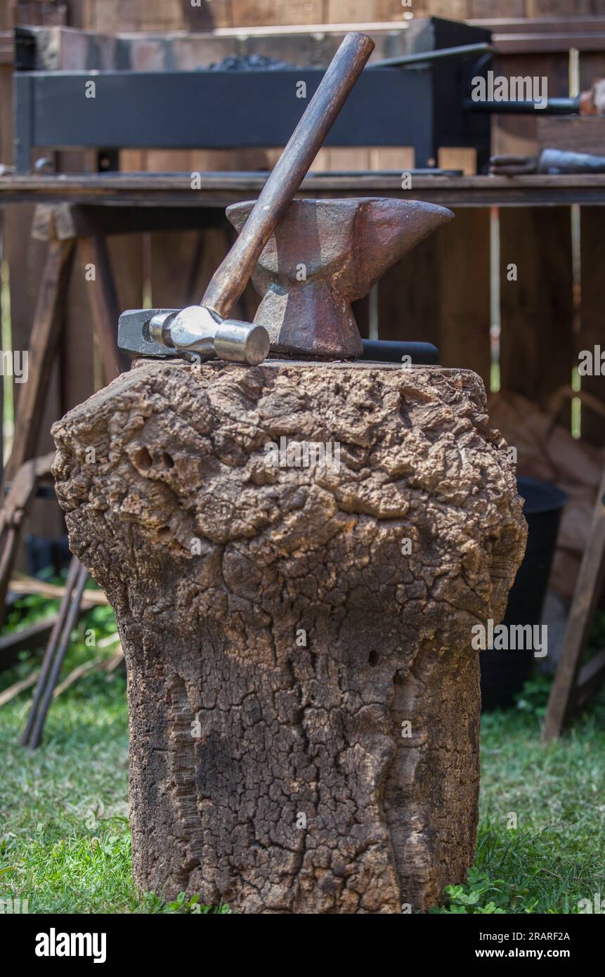 Forging hammer hi-res stock photography and images - Alamy