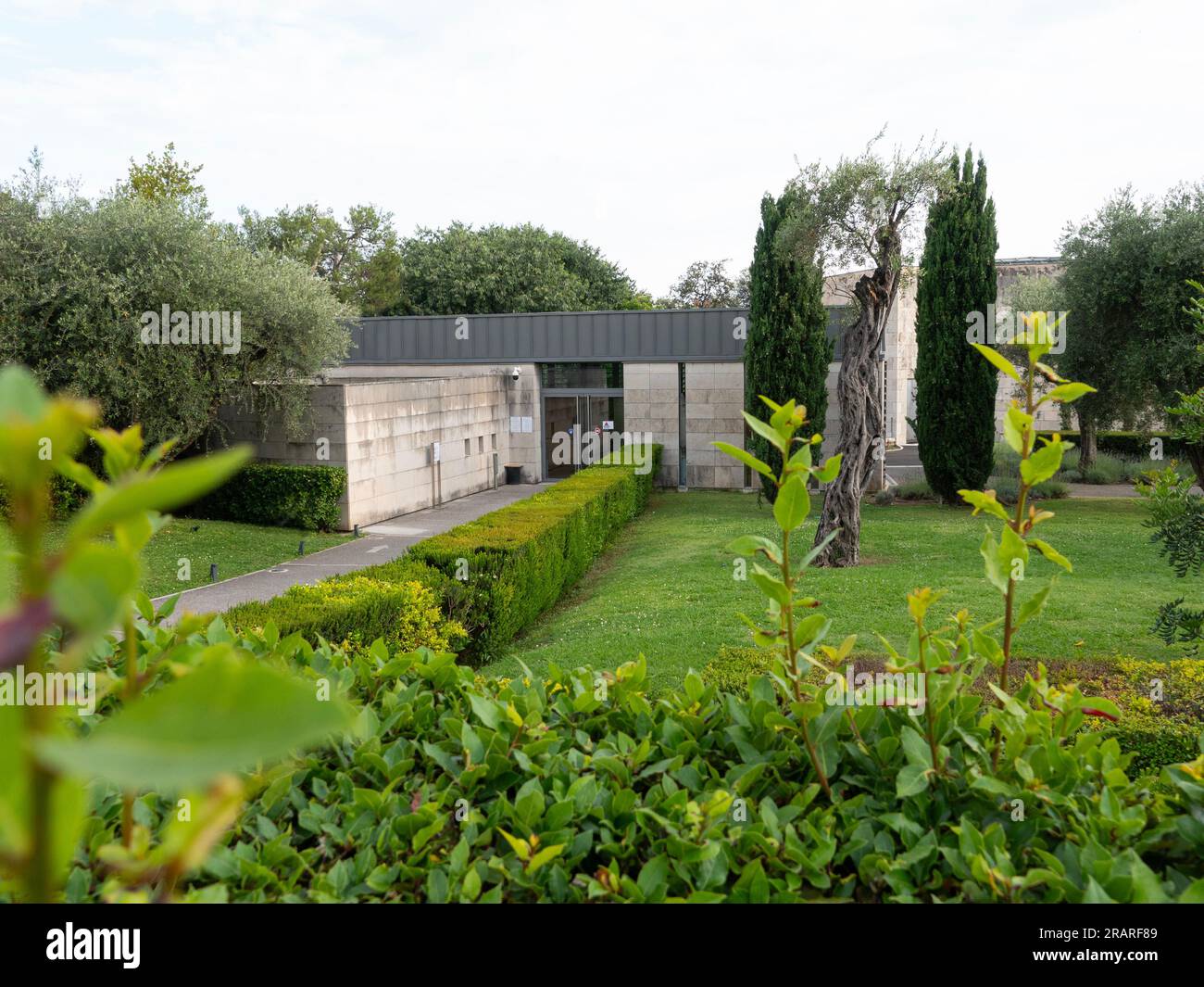 View of The Marc Chagall National Museum in Nice., France - June 7 ...