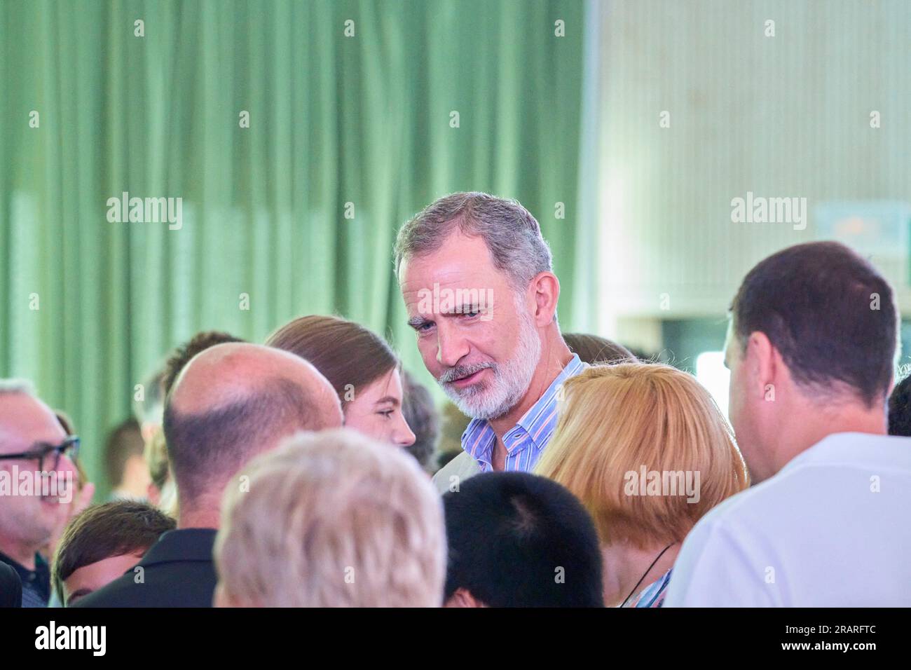 Caldes de Malavella, Girona, Spain. 5th July, 2023. King Felipe VI of ...