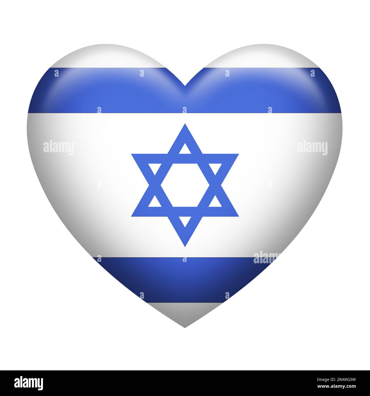 Israel 3d heart hi-res stock photography and images - Alamy