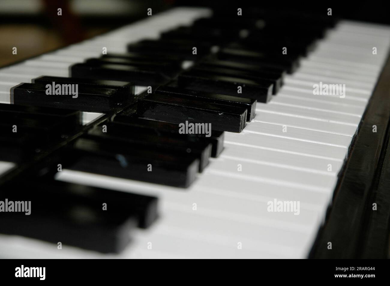 image of piano keys Stock Photo - Alamy
