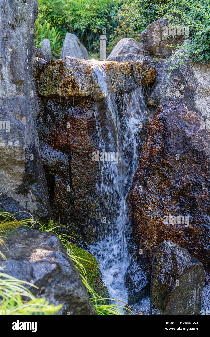 Close up shot small waterfall hi-res stock photography and images - Alamy