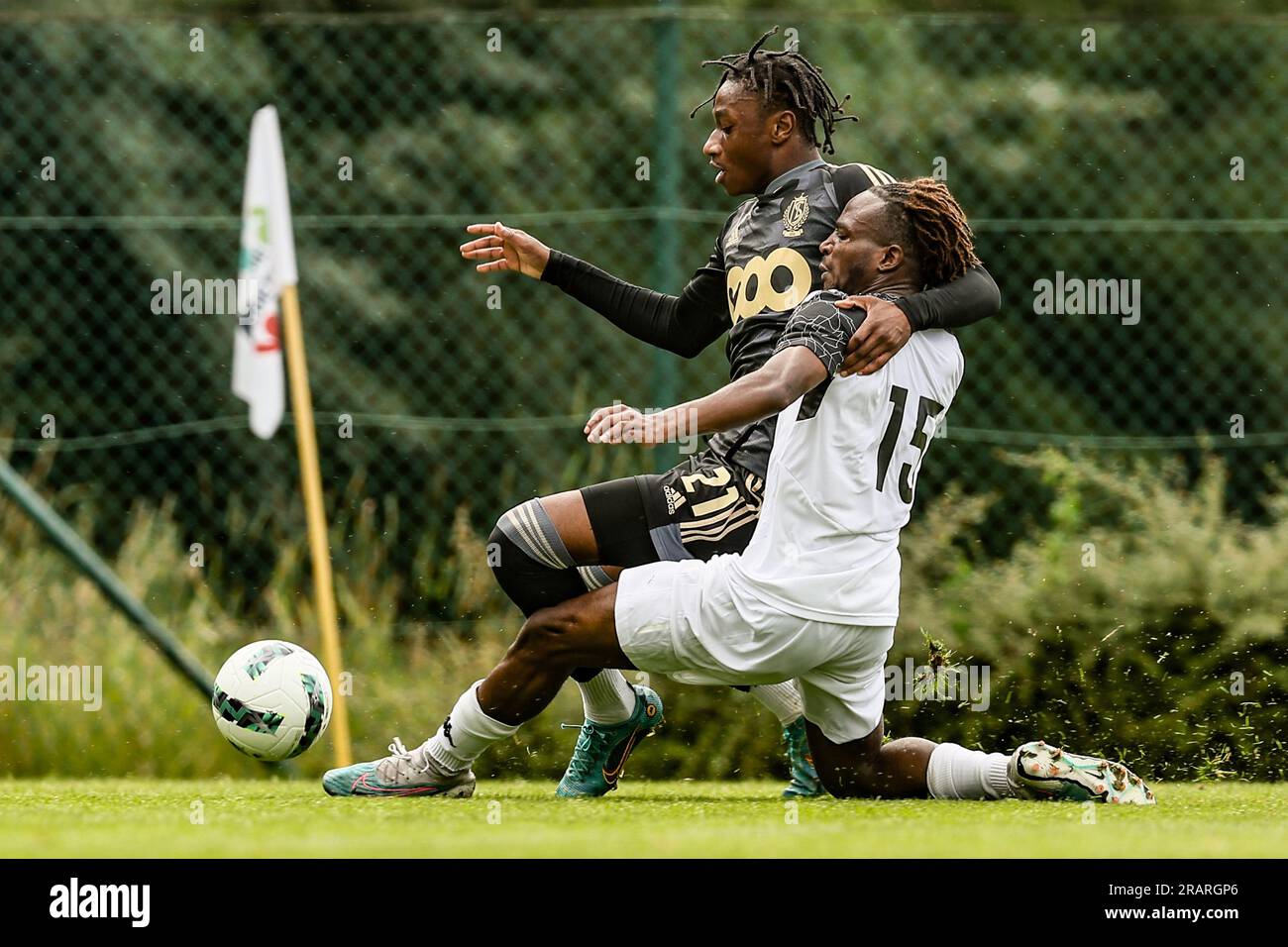 Liege, Belgium. 05th July, 2023. Standard's Romaine Mundle pictured in ...