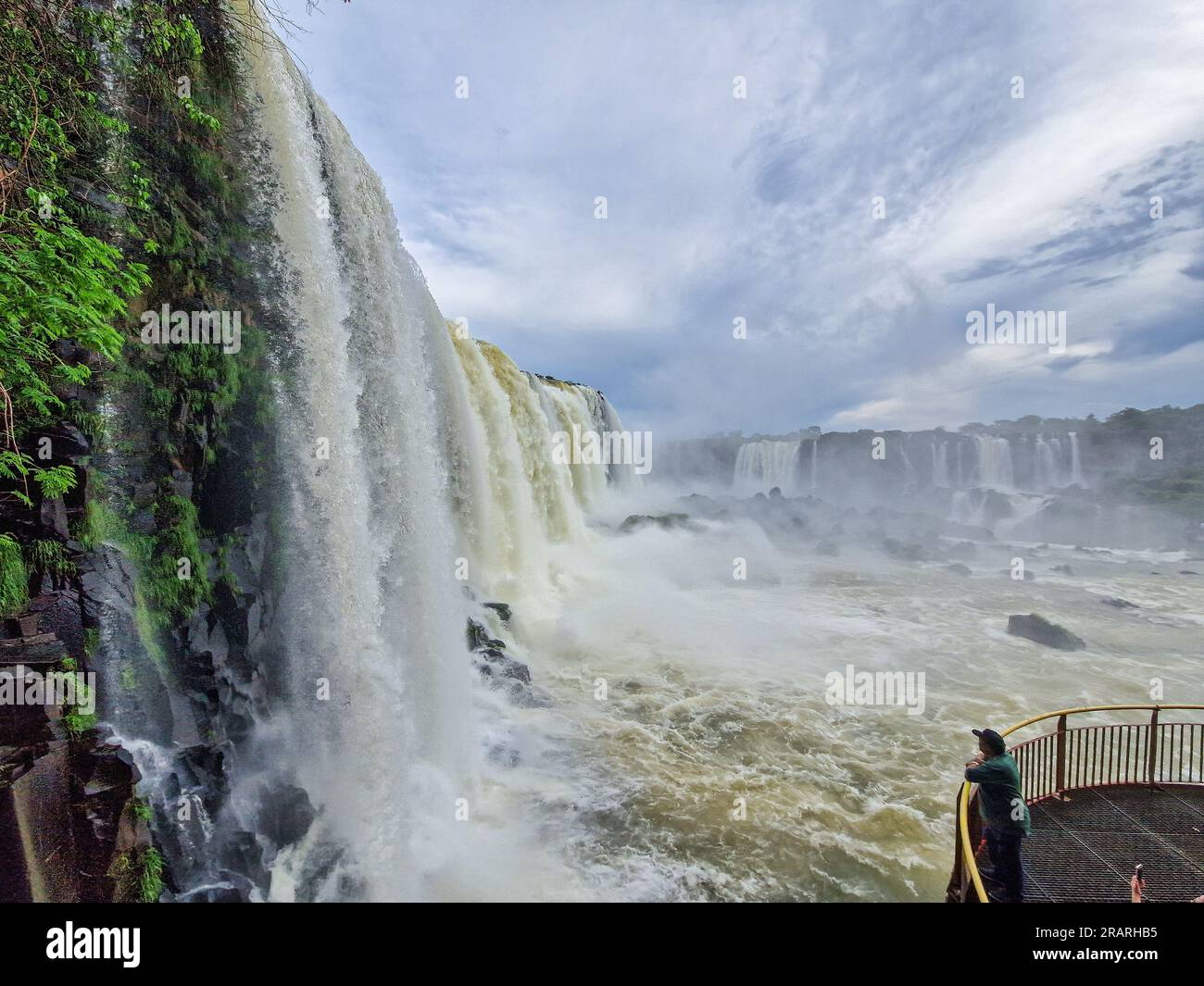 Devil's Throat at Iguazu Falls, one of the world's great natural ...