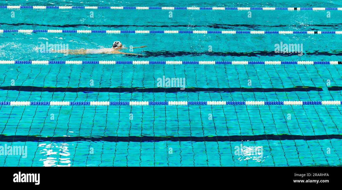 EINDHOVEN - Sharon van Rouwendaal during a swimming training in the ...