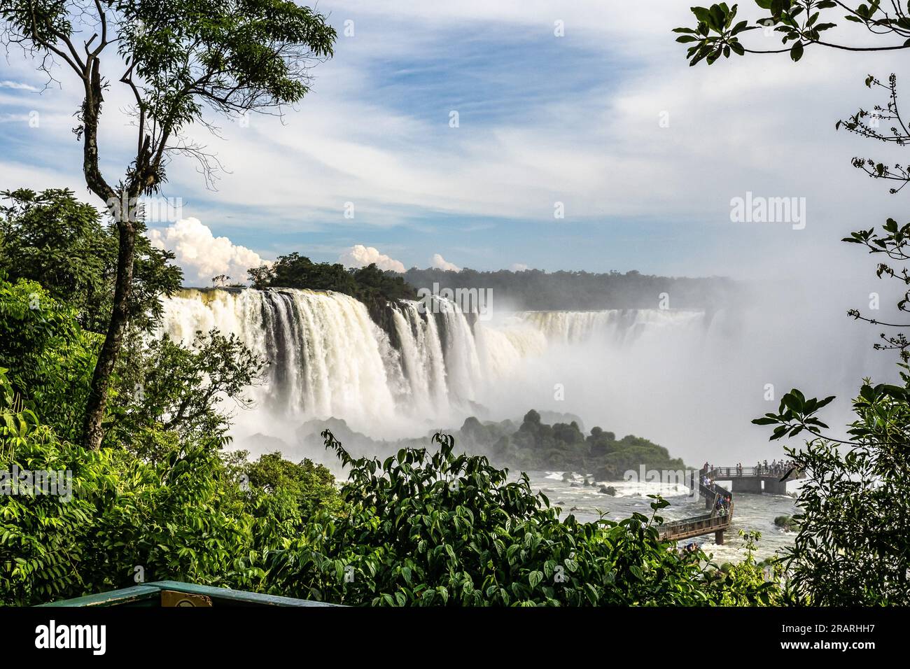 Devil's Throat at Iguazu Falls, one of the world's great natural ...