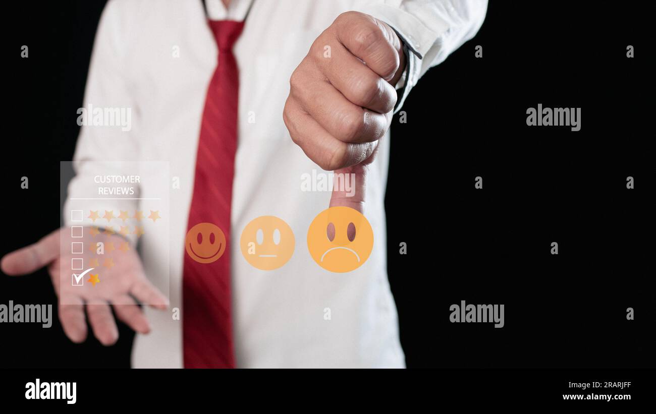 Unhappy customer suit hi-res stock photography and images - Alamy