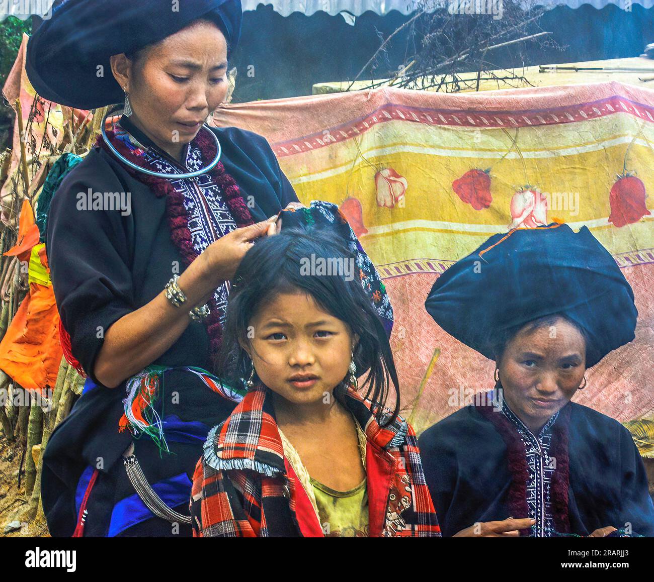 Black Thai women Stock Photo - Alamy
