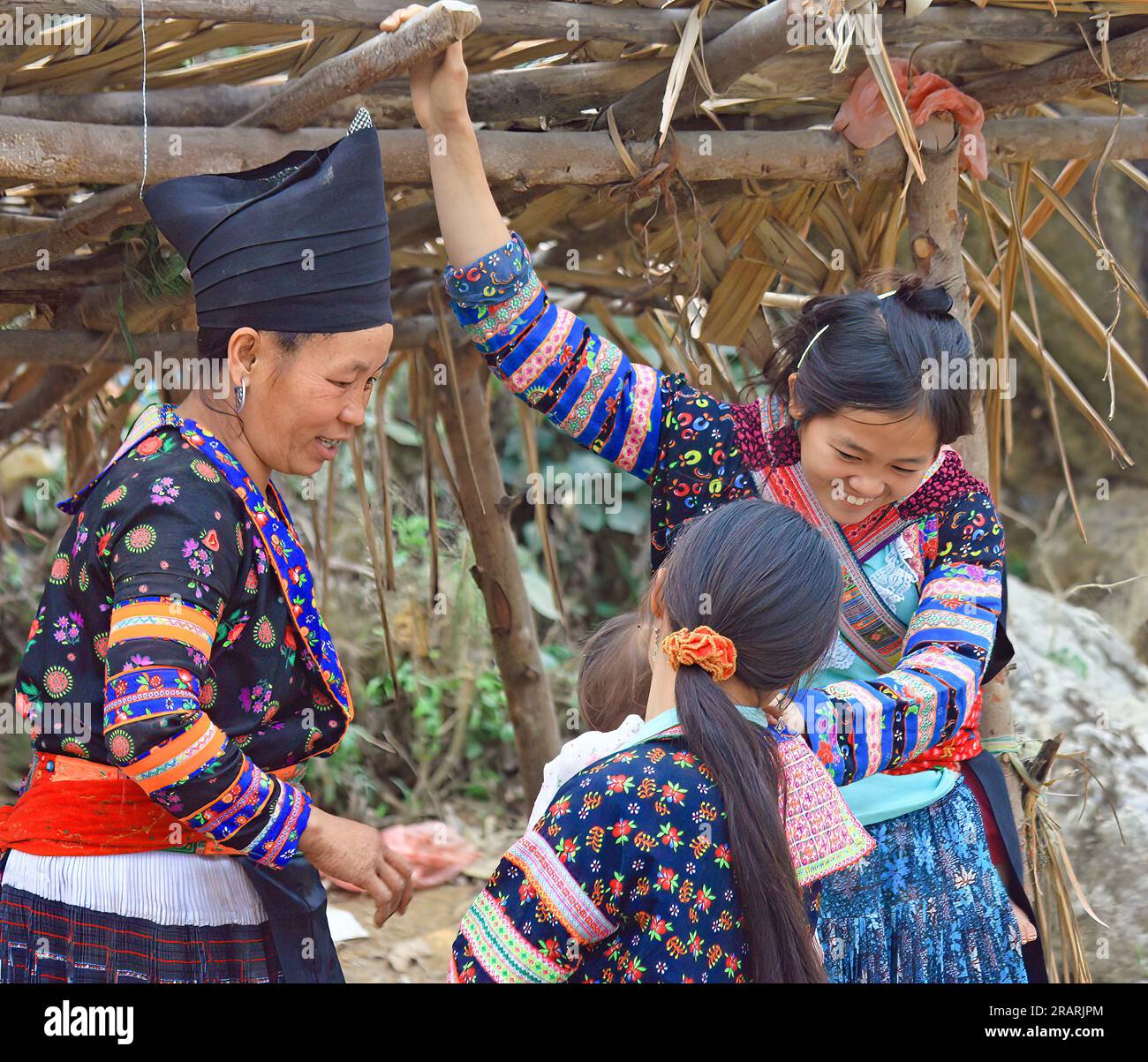 Black Thai women Stock Photo - Alamy
