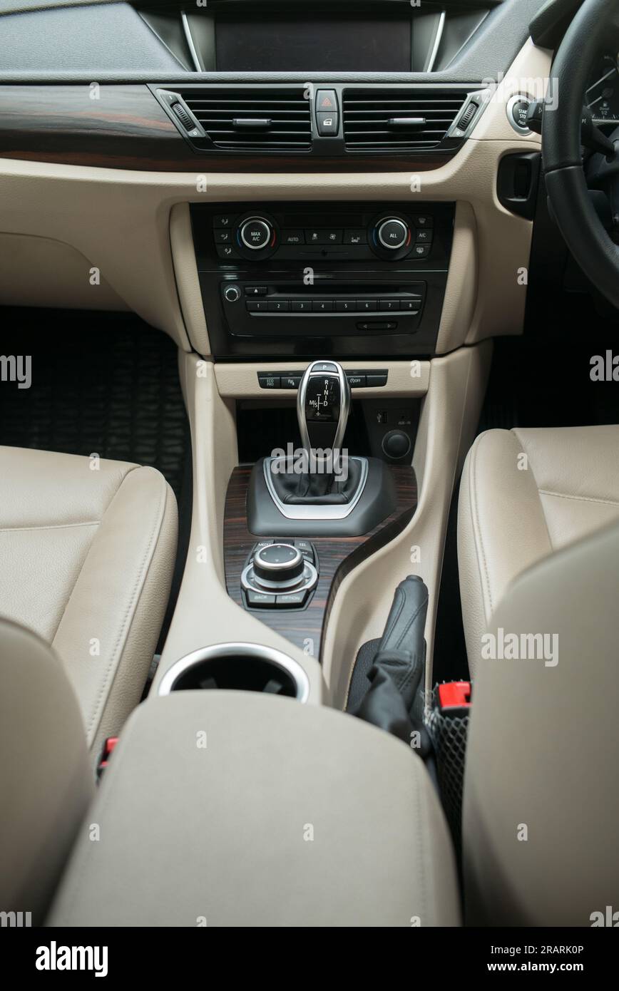 Car console hi-res stock photography and images - Alamy