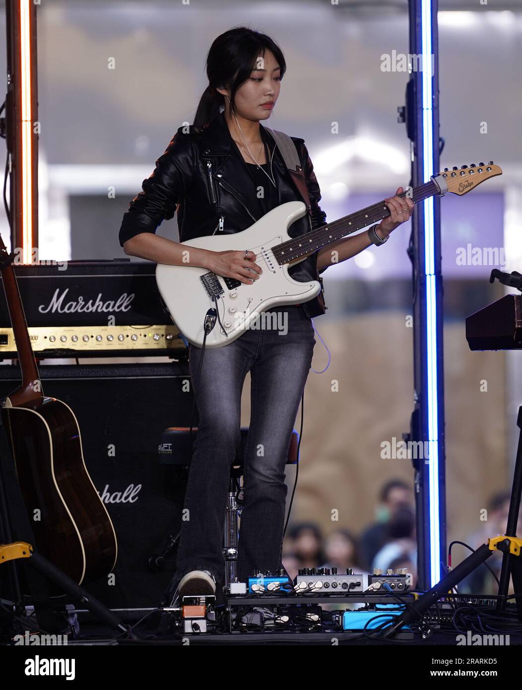 July 5, 2023, New York, New York: (NEW) Twice performed live on the ...