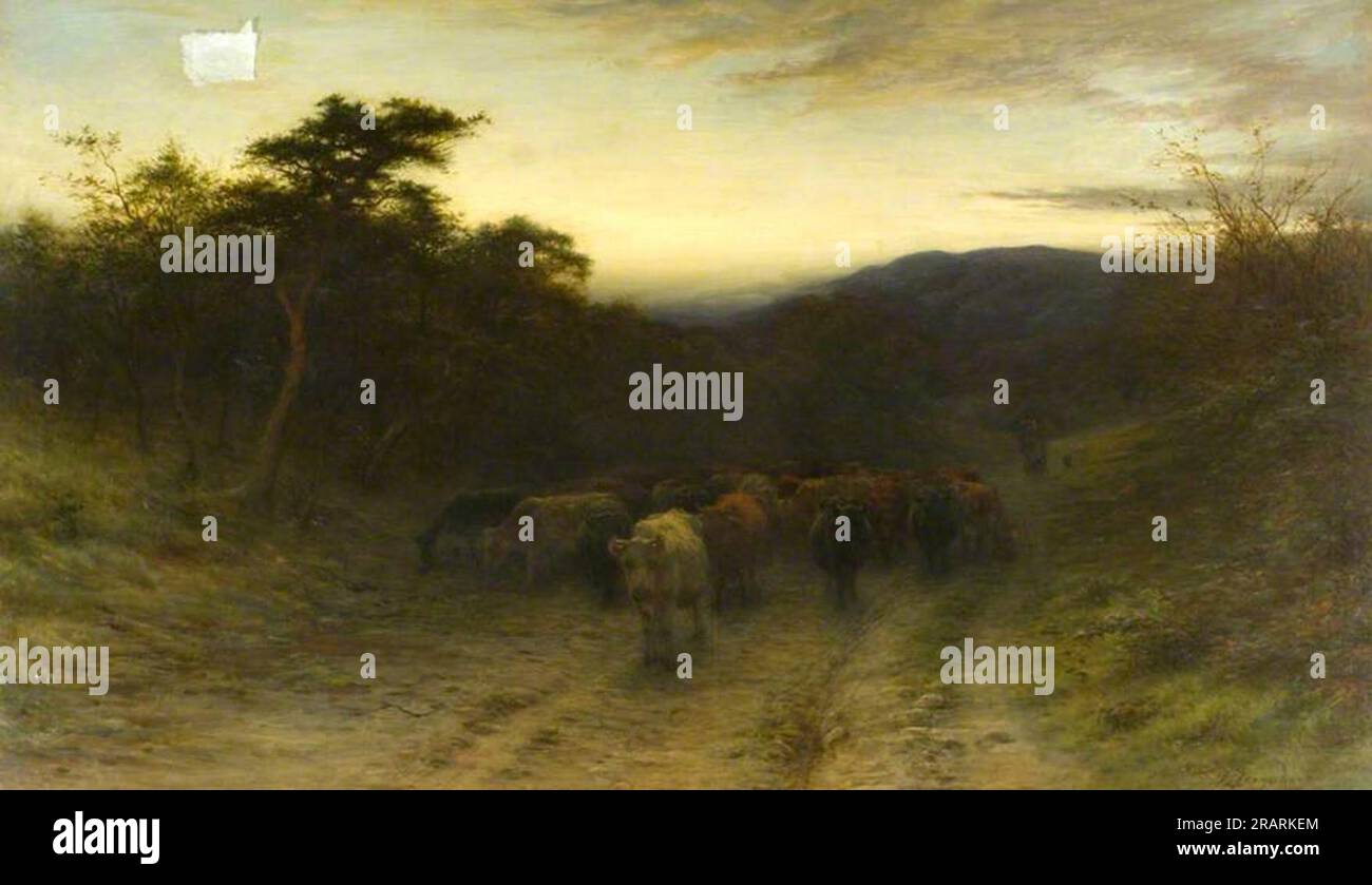 Tween the gloamin' and the mirk when the kye comes hame by Joseph ...