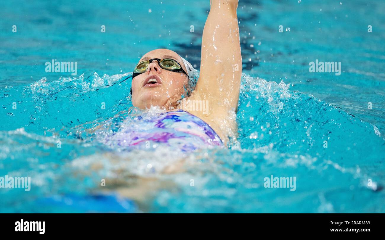 EINDHOVEN - Sharon van Rouwendaal during a swimming training in the ...