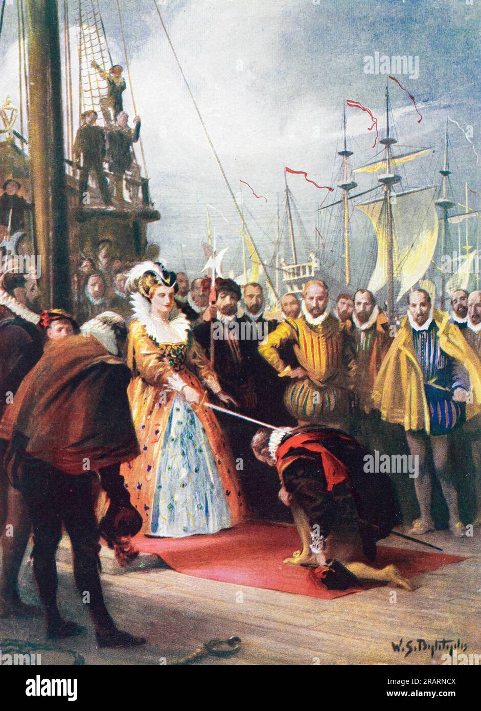 Drake knight elizabeth hi-res stock photography and images - Alamy