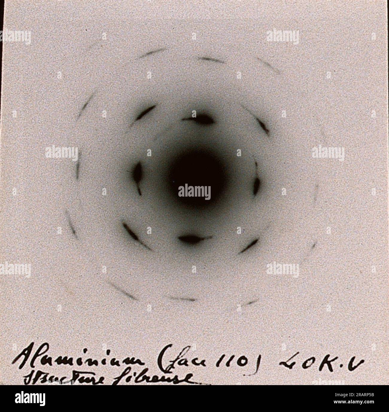 Electron Diffraction Pattern