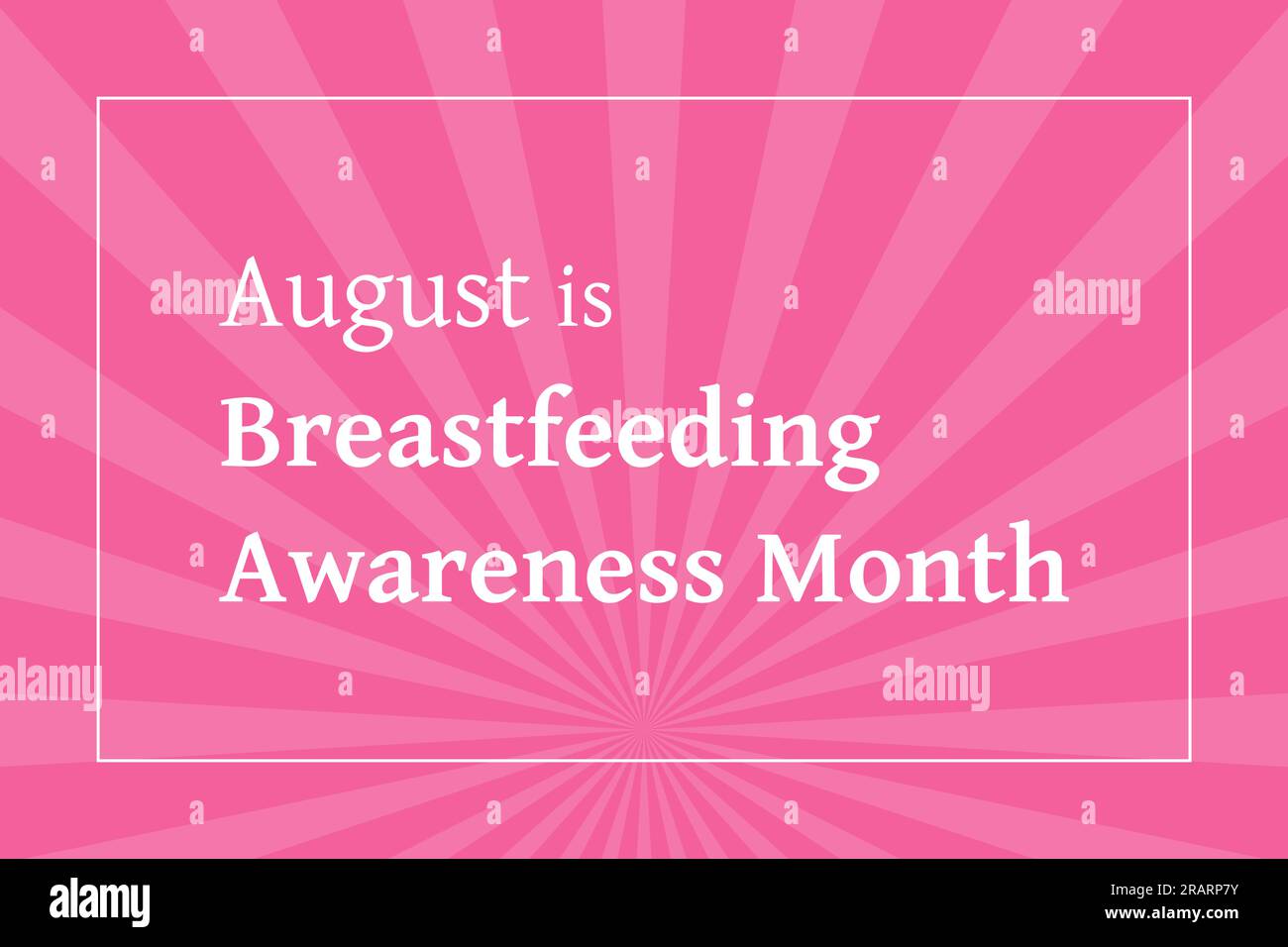 Social media announcement banner sign for Breastfeeding Awareness Month ...
