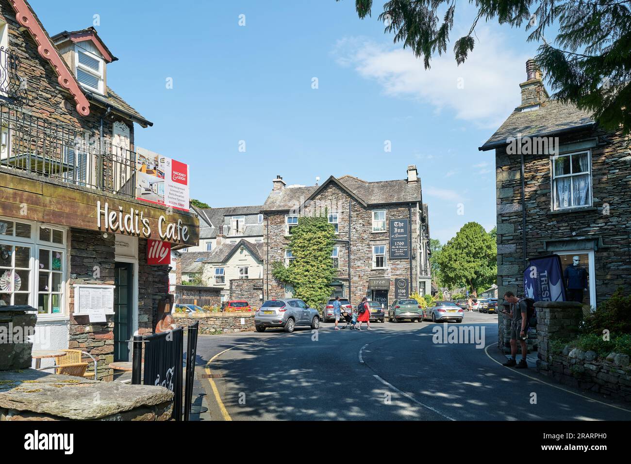Village of Grasmere, Lake District, Cumbria, England Stock Photo - Alamy