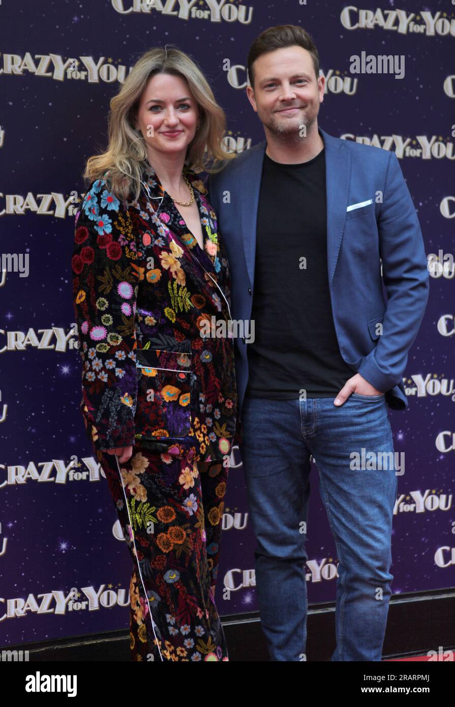 London, UK. Harriet Wilson and Mark Rhodes at the opening night of ...