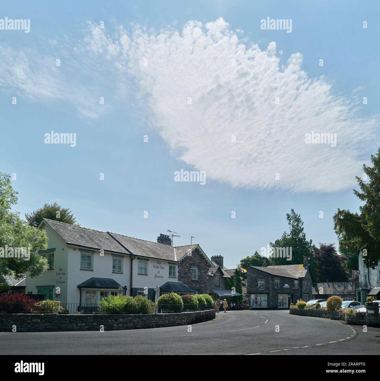Village of Grasmere, Lake District, Cumbria, England Stock Photo - Alamy