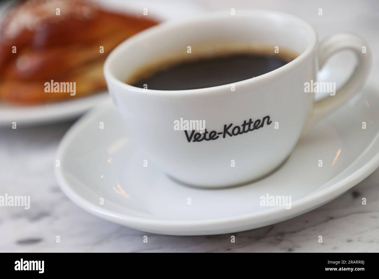 Vete-katten cafe in the city of Stockholm, Sweden Stock Photo - Alamy