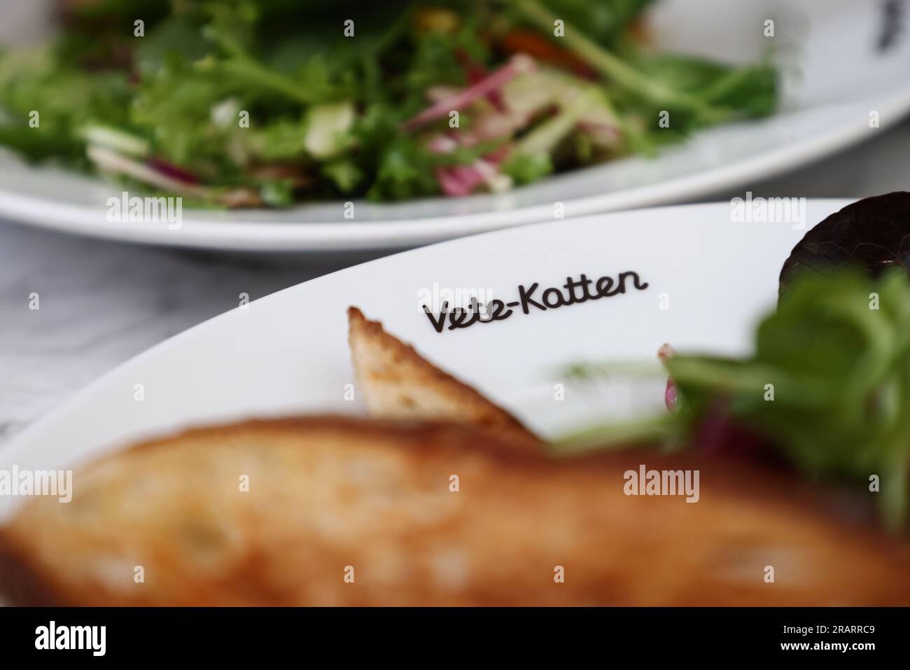 Vete-katten cafe in the city of Stockholm, Sweden Stock Photo - Alamy