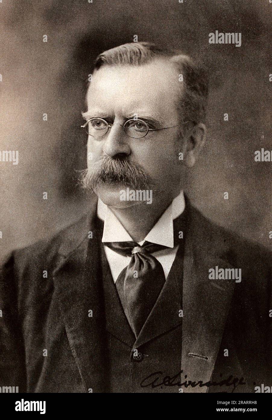 Archibald Liversidge. Photograph, 1898. - Physical description 1 ...