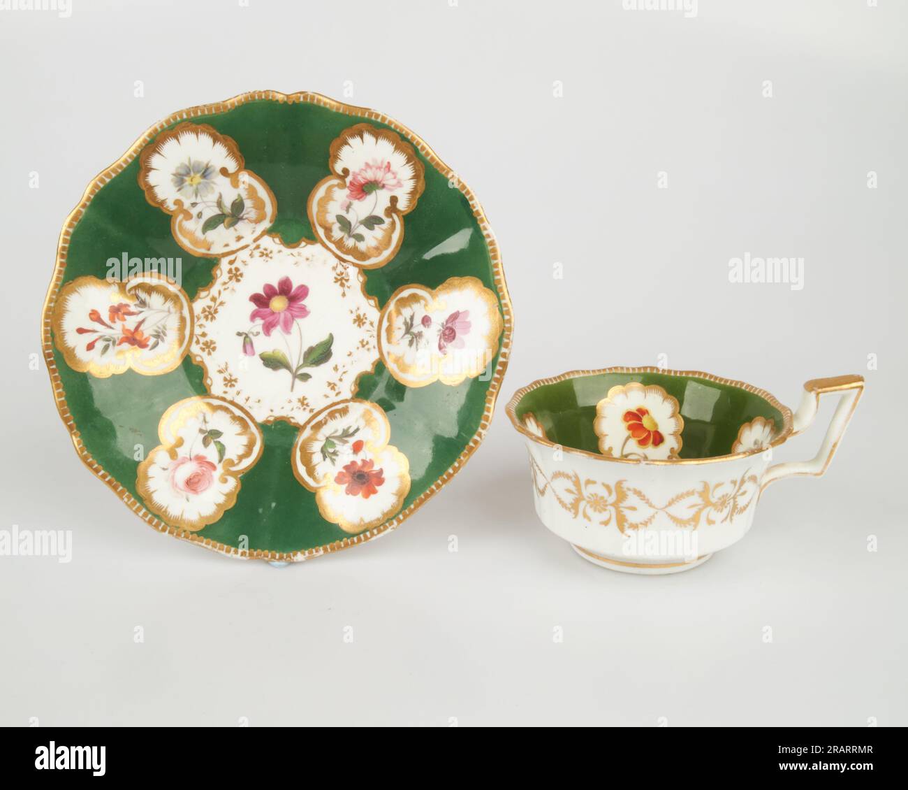 English coalport porcelain hi-res stock photography and images - Alamy