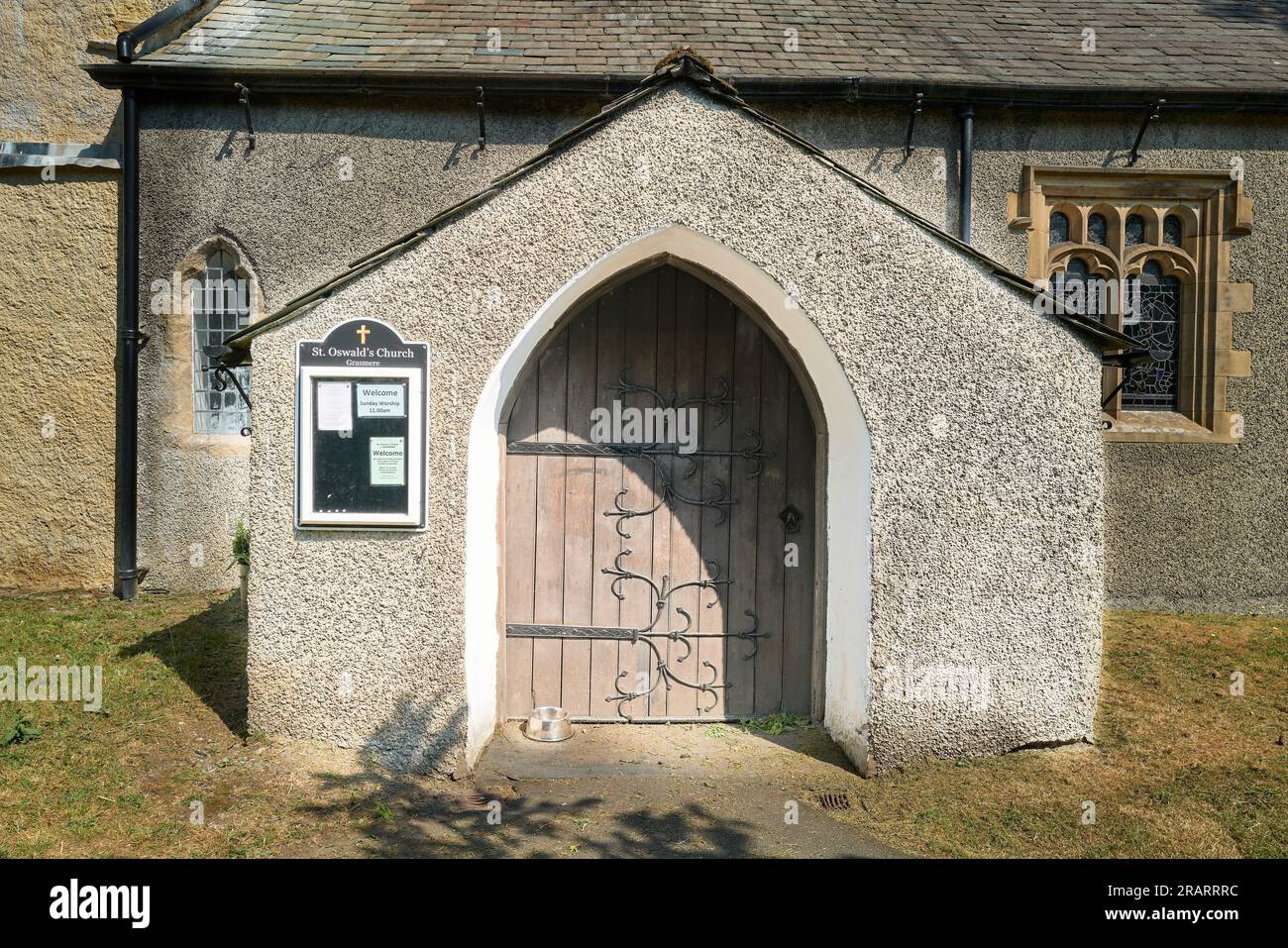 Parish church, dedicated to King Oswald of Northumbria (died 642AD), in ...