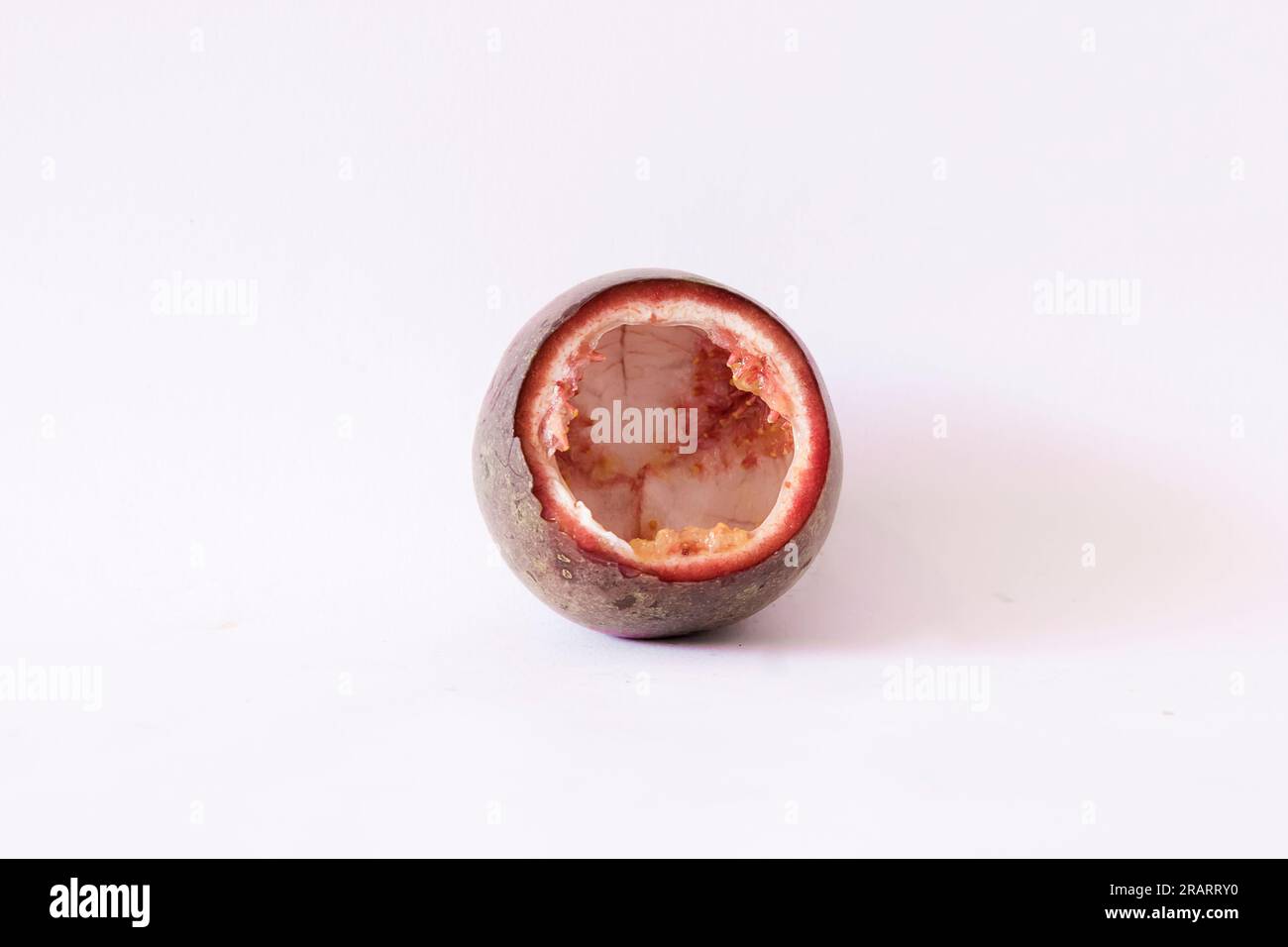 Colombian delicious fruit, gulupa or passiflora pinnatistipula Stock ...