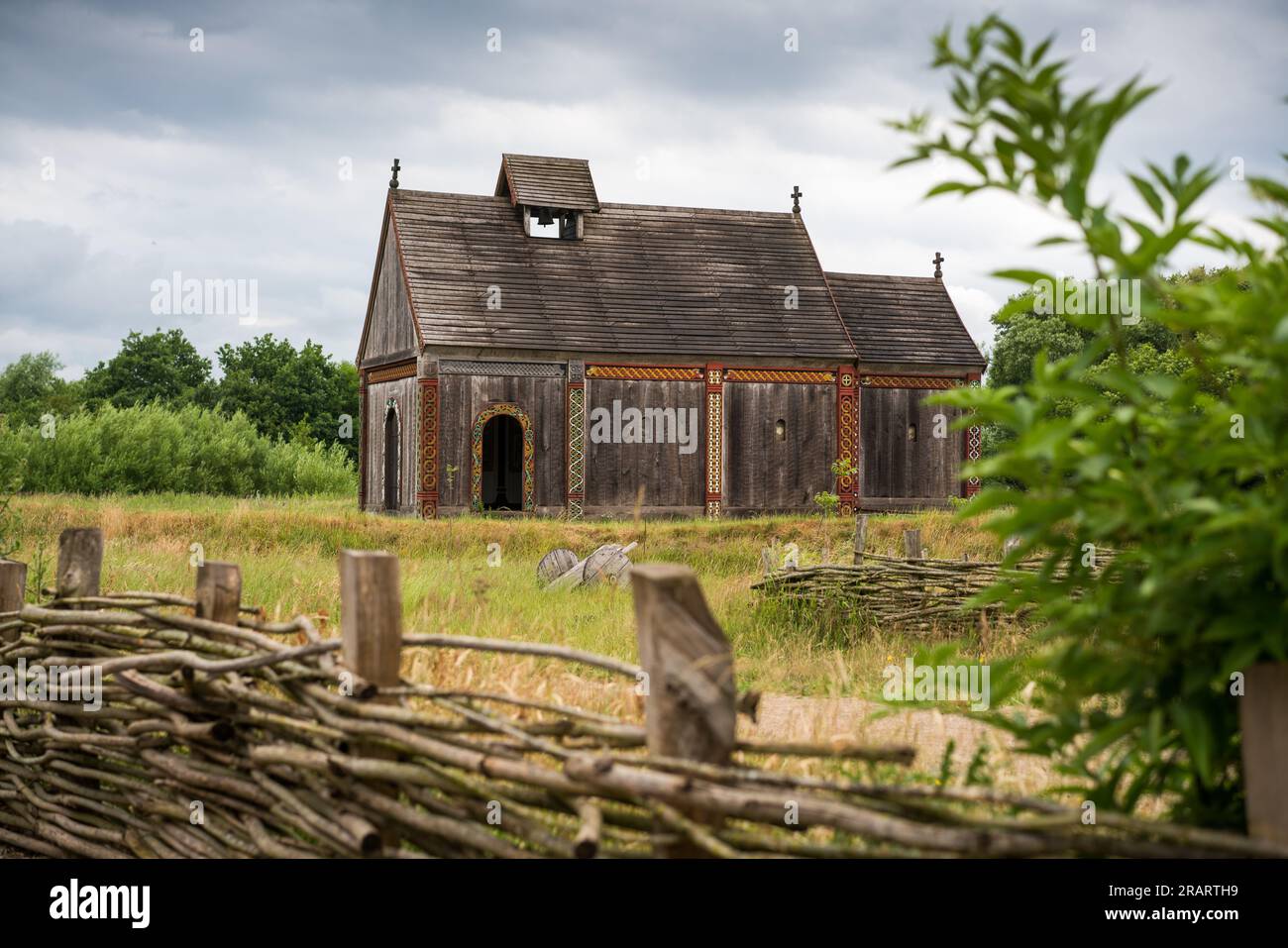 Ribe Viking Center, Denmark, Europe Stock Photo - Alamy
