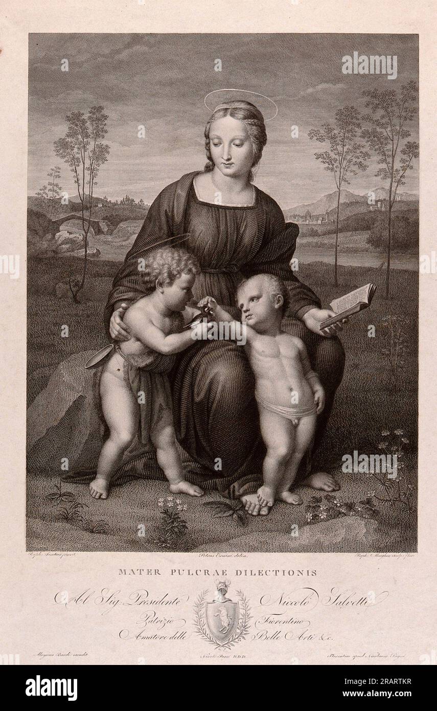 Blessed virgin mary with child hi-res stock photography and images - Alamy