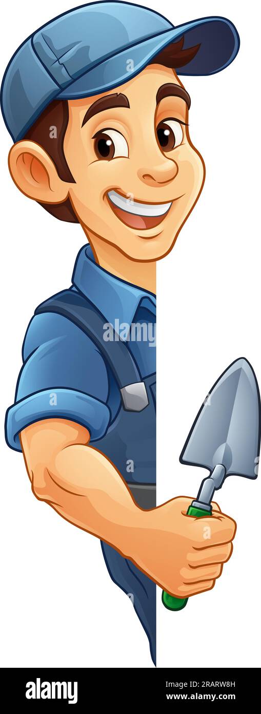 Bricklayer Mascot Tool Mason Construction Mascot Stock Vector Image ...